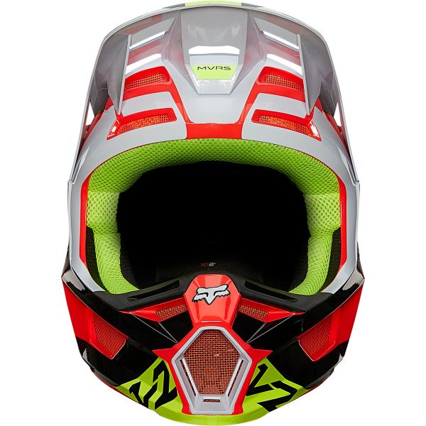 Motorradhelm FOX V2 Voke Fluo Red versandbereit | iCasque.de