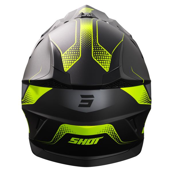 Motorradhelm SHOT Pulse Edge Neon Yellow Matt zum Bestpreis | iCasque.de