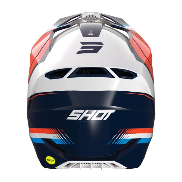 Motorradhelm SHOT Race Tracer Neon Orange Glossy auf Lager | iCasque.de