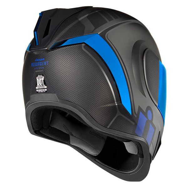 Motorradhelm ICON Airform Resurgent Blue versandbereit | iCasque.de