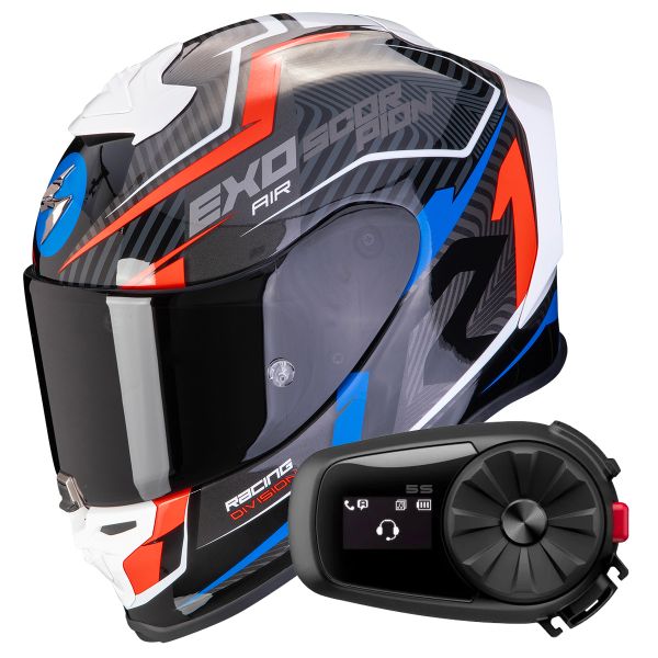 Exo R1 Evo Air Coup Black Red Blue Kit Bluetooth 5S Solo