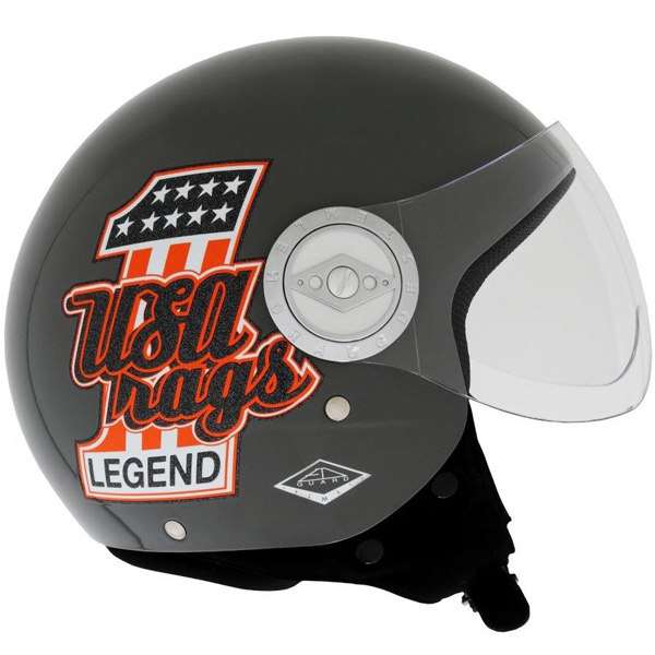 Motorradhelm Edguard Bobber USA Rags versandbereit | iCasque.de