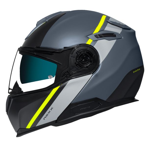 Motorradhelm Nexx X.Vilitur Stigen Grey Neon Mat zum Bestpreis | iCasque.de