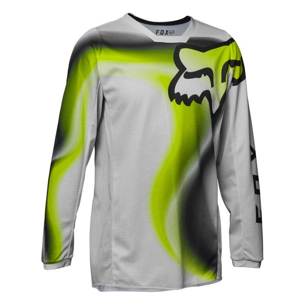 Cross Trikot FOX 180 Toxsyk Flo Yellow Kid versandbereit | iCasque.de