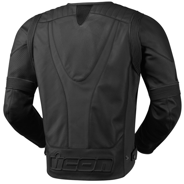 Motorradjacke ICON Overlord Jacket Black auf Lager | iCasque.de