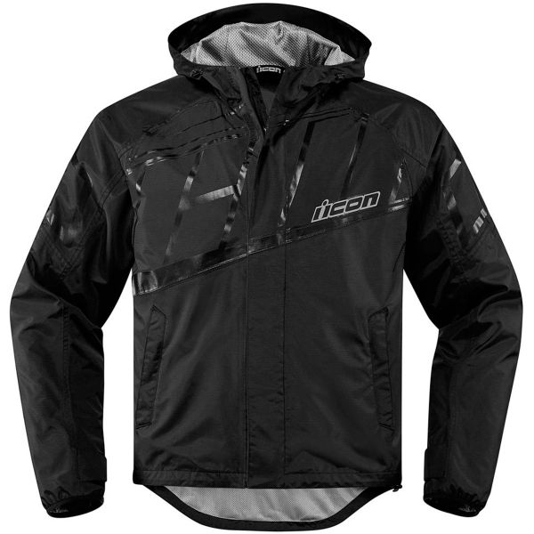Regenjacke ICON PDX 2 Black auf Lager | iCasque.de