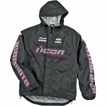 Regenjacke ICON PDX Bib Womens Pink Black Vest versandbereit | iCasque.de