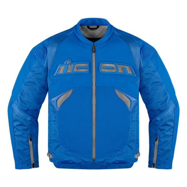 Motorradjacke ICON Sanctuary Jacket Blue zum Bestpreis | iCasque.de