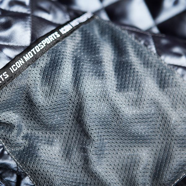 Motorradjacke ICON Sanctuary Jacket Grey auf Lager | iCasque.de