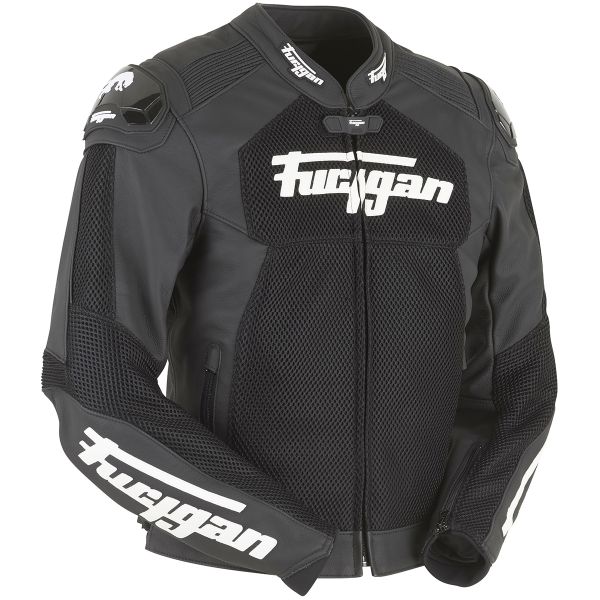 Motorradjacke Furygan Speed Mesh 3D Black White auf Lager | iCasque.de